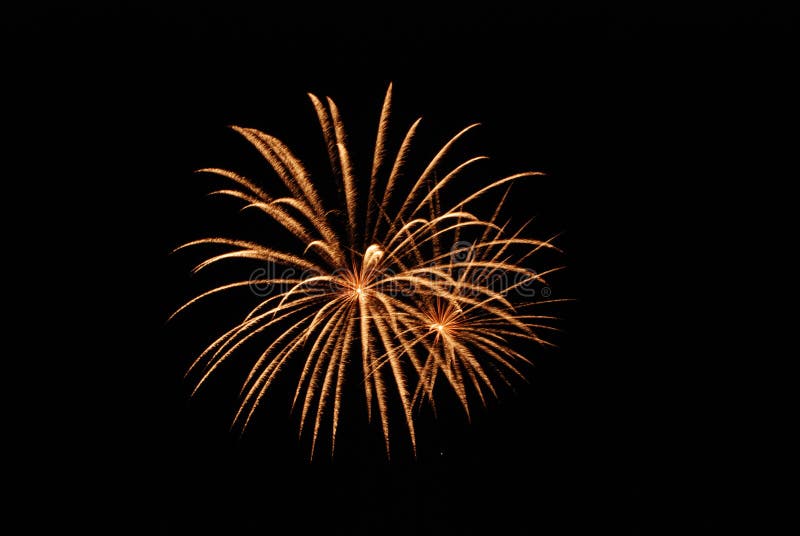 Exploding White Gold Light Fire Firework Background Stock Photo - Image ...