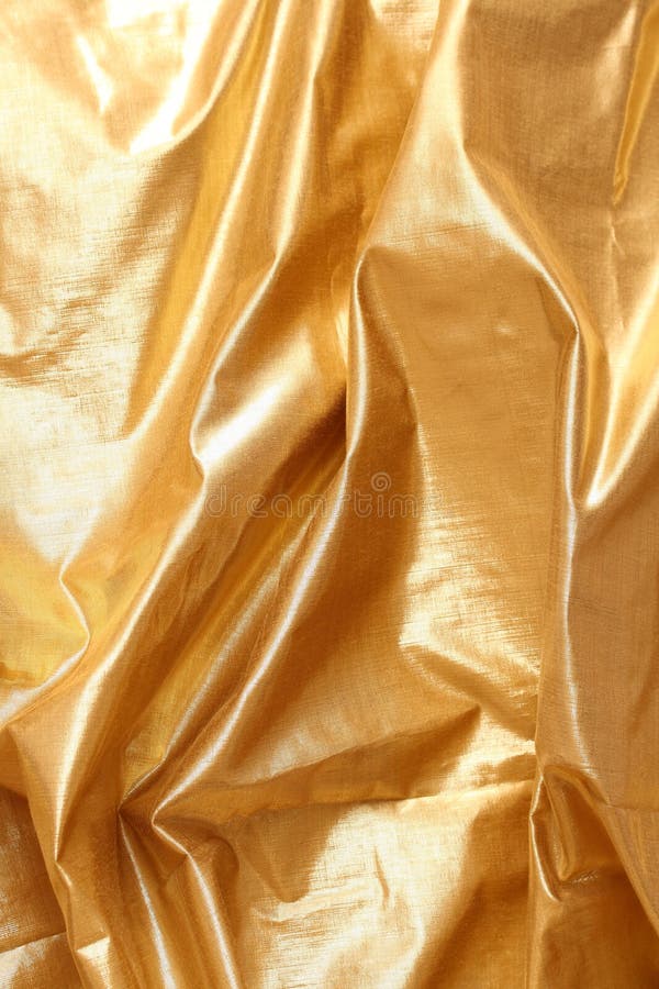 Golden fabric stock photo. Image of sensual, cloth, closeup - 7491842