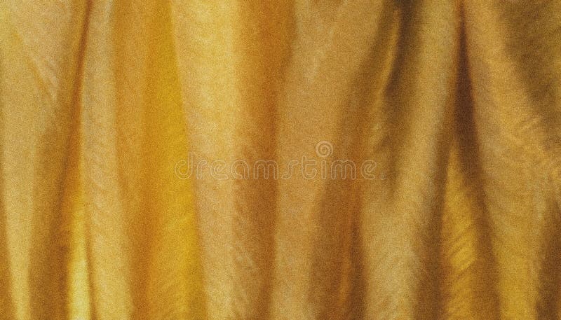 Golden Fabric Texture Creating Vertical Stripes with Light and Shadow ...