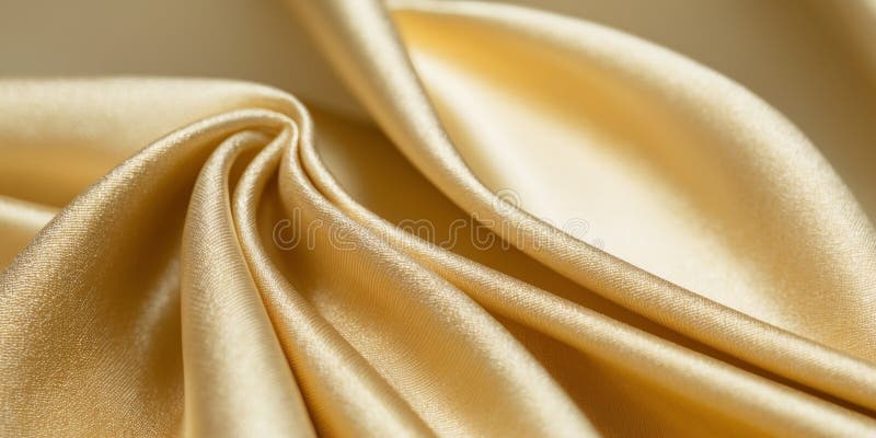 Golden Fabric Texture - Luxurious Gold Fabric Closeup. Stock Photo ...