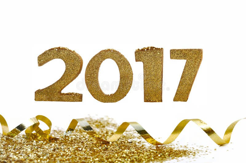 Golden 2017 sign balloons stock image. Image of expressing - 88198991