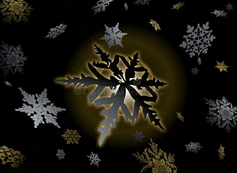 Golden flake stock illustration. Illustration of cool - 3215003