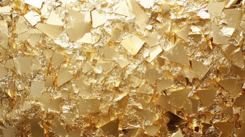 Golden Flakes Texture Background Stock Illustration - Illustration of ...