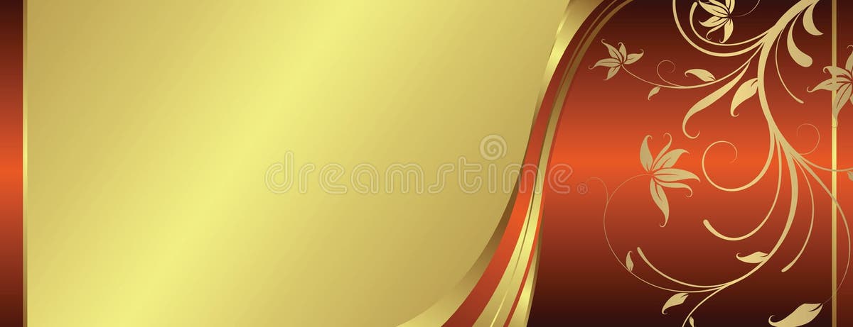 Floral Orange Menu Cover Stock Illustrations – 456 Floral Orange Menu ...