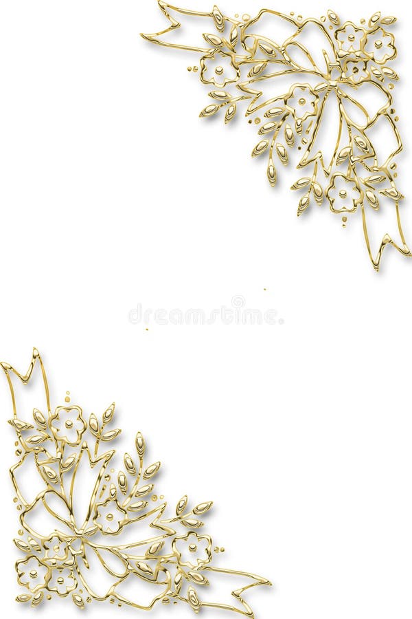 920+ Golden floral frame Free Stock Photos - StockFreeImages