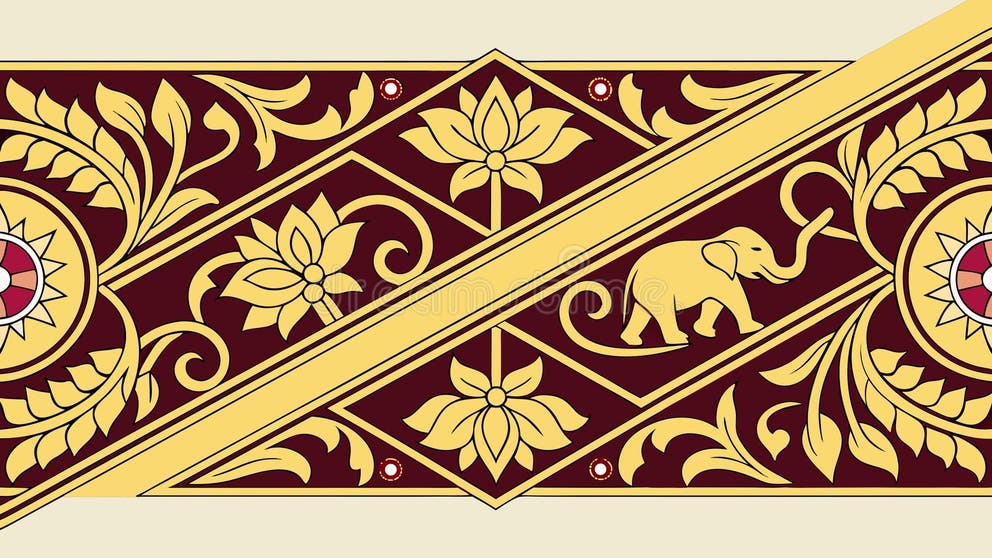 Golden Floral Ai Stock Illustrations – 88,301 Golden Floral Ai Stock ...