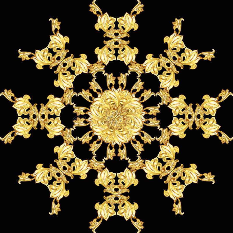 Flower Pattern in Traditional Thai Style Art Painting on Door of Stock ...