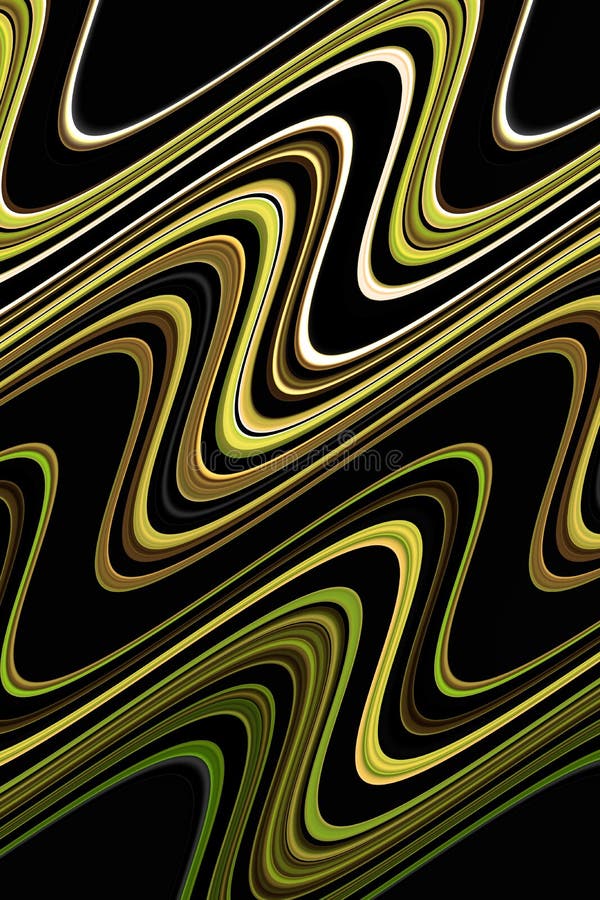 Golden Fluid Lines, Shapes Texture, Background, Abstract Texture and ...