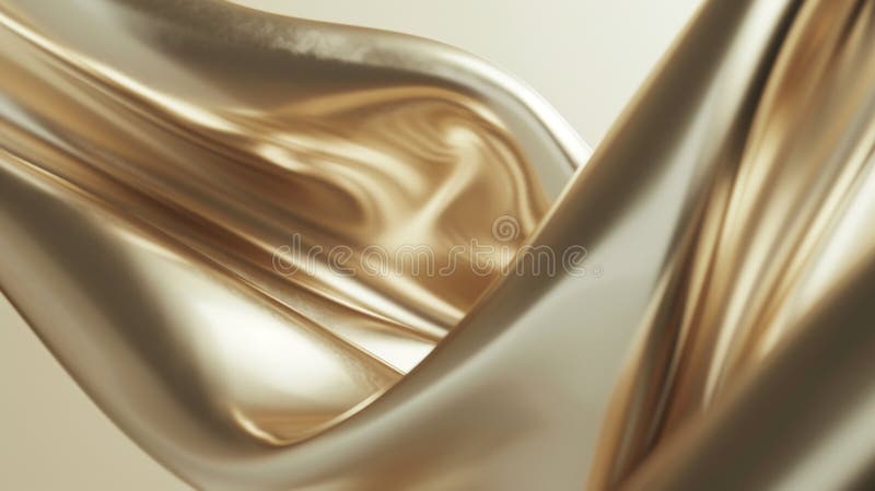 Golden fluidity stock illustration. Illustration of gold - 308428335