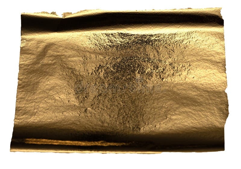 Golden Foil Texture with a Smooth, Metallic Surface. Shiny, Reflective ...