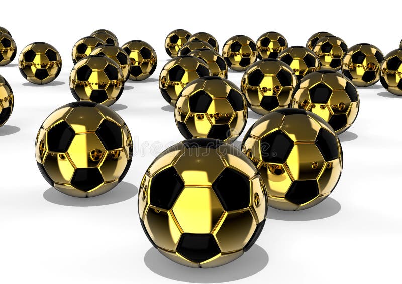 Golden Football Stock Illustrations – 8,165 Golden Football Stock ...