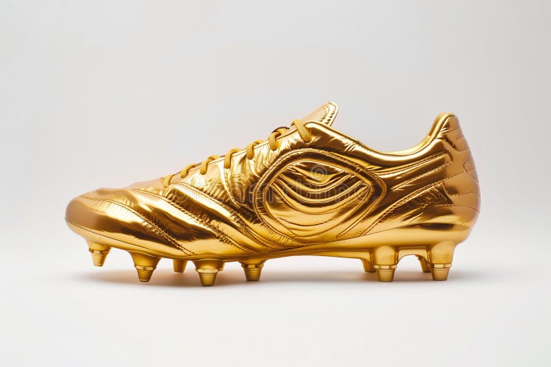 Golden Football Boot Stock Illustrations – 179 Golden Football Boot ...