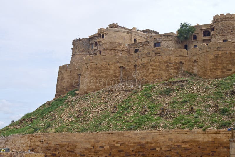 Golden Fort of Jaisalmer stock image. Image of beautiful - 24602501