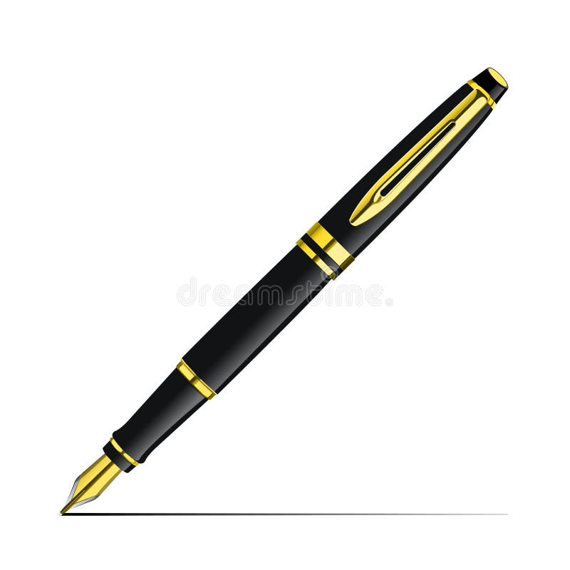 Pen web icon stock vector. Illustration of background - 40234984