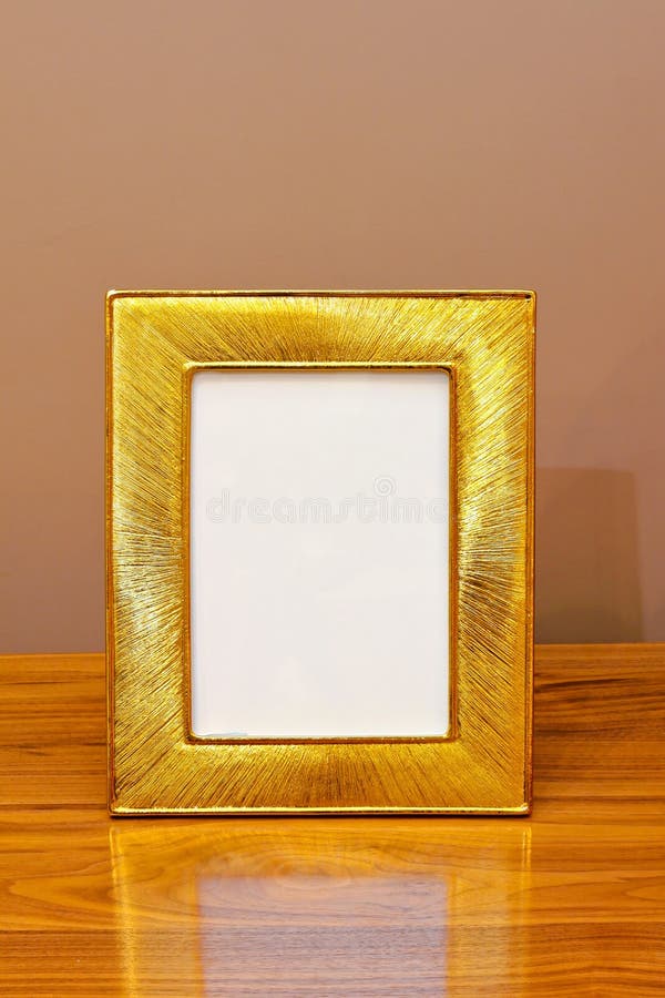 Golden frame stock image. Image of empty, design, decoration - 17124305