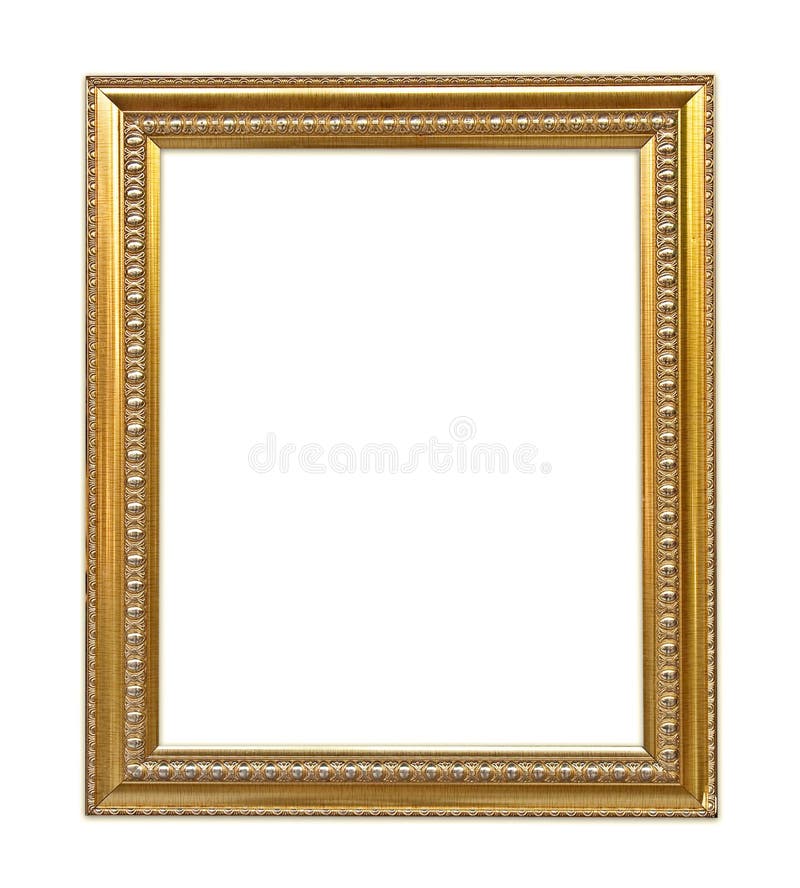 Golden frame stock photo. Image of golden, interior, design - 17950046