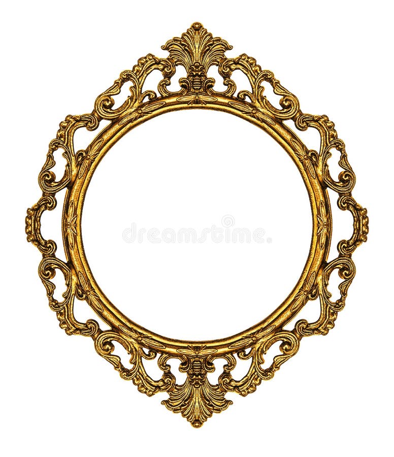 Golden frame stock image. Image of gold, bronze, decor - 115646781