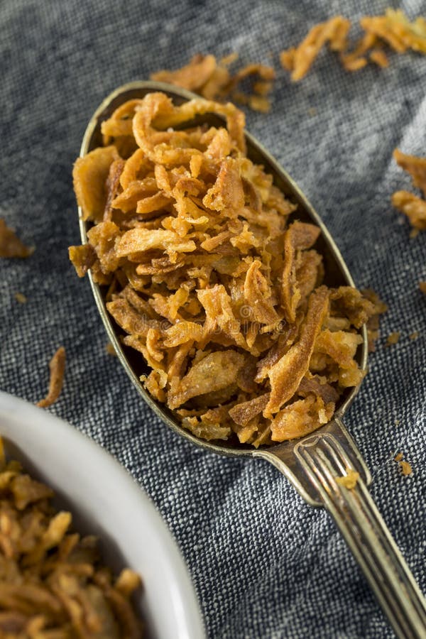 Golden Fried Onion Bits stock image. Image of cooking - 108057809