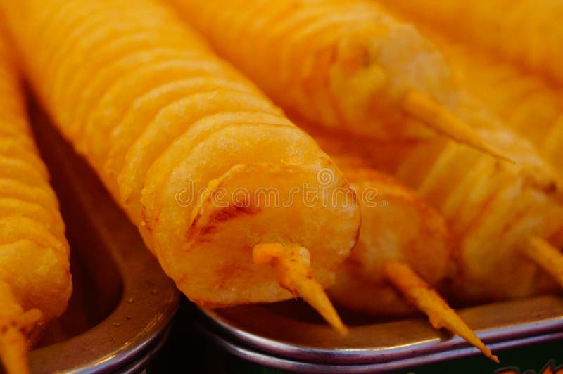 Fried Potato Chips, a String of Potato Chips Fried, into a Delicious ...