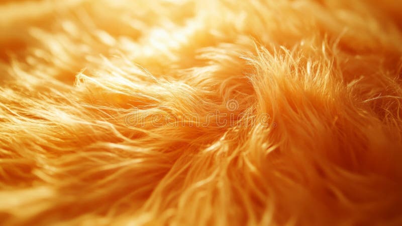 Golden Fur Texture Soft Luxurious Background Stock Illustration ...