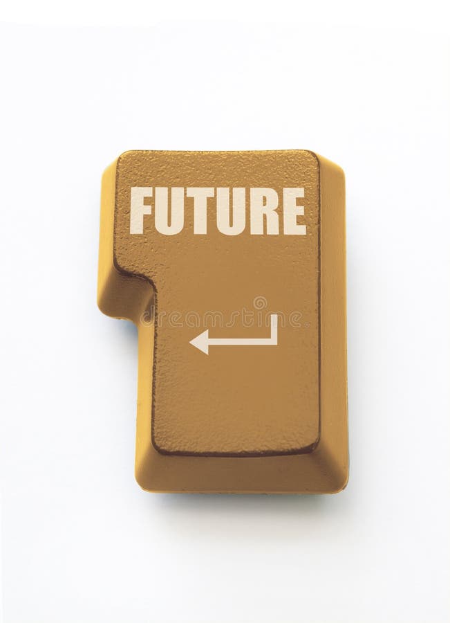 Golden future stock image. Image of future, walking, success - 34772197