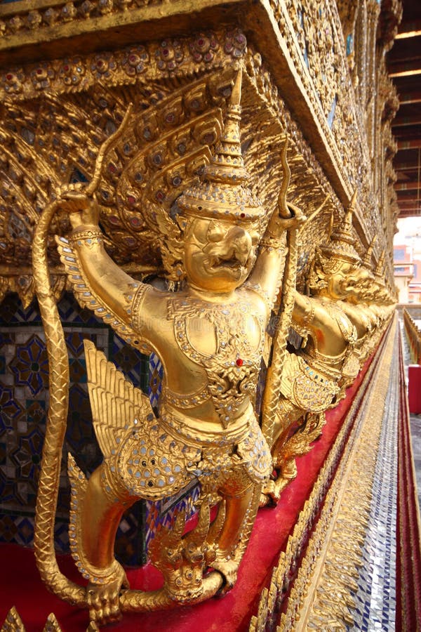 Golden Garuda stock photo. Image of mighty, bird, bangkok - 19188404