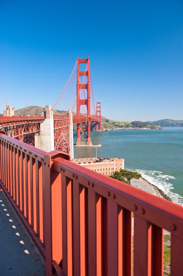 Golden Gate Bridge stock photo. Image of beautiful, gate - 10838582