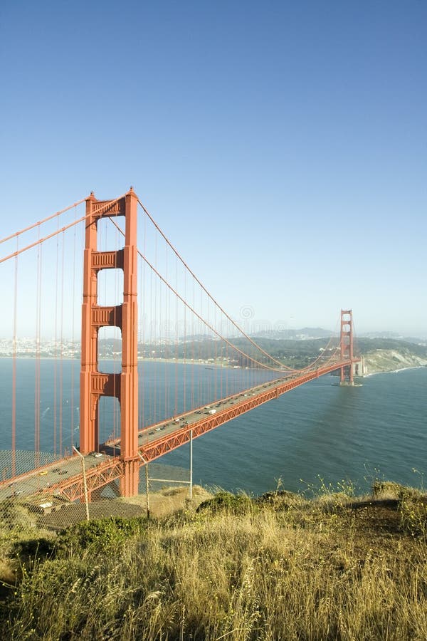Golden Gate Bridge stock photo. Image of bridge, diagonal - 11955168
