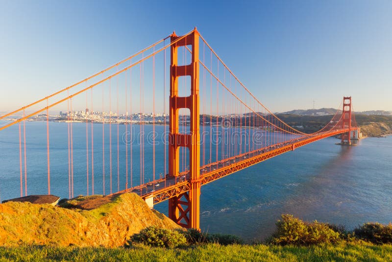 Golden Gate Bridge stock photo. Image of scene, rocks - 20465250