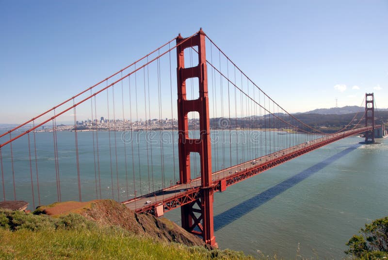 Steel Ropes Golden Gate Bridge Stock Photos - Free & Royalty-Free Stock ...