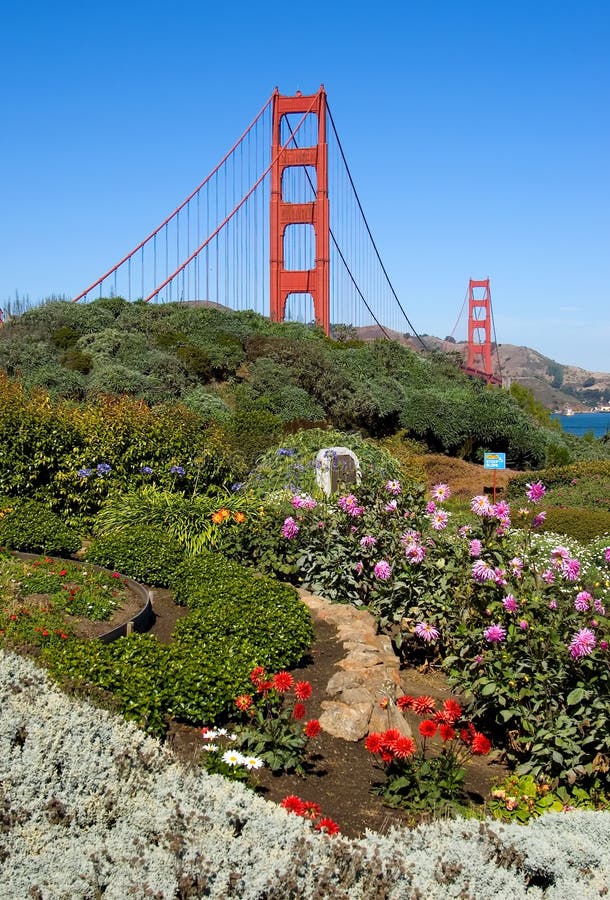 Golden Gate Bridge stock photo. Image of historic, famous - 4577022