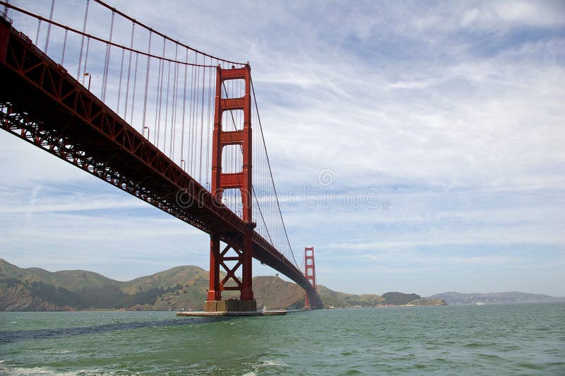 Golden Gate Bridge stock image. Image of span, california - 7504263