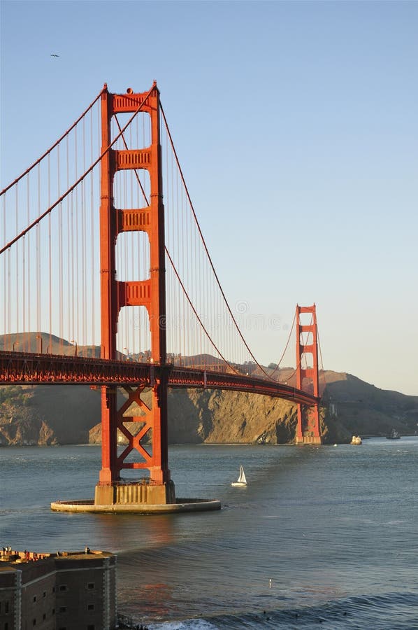 Golden Gate Bridge in Afternoon Light Stock Image - Image of area ... Golden Gate Bridge in Afternoon Light Stock Image - Image of area ...