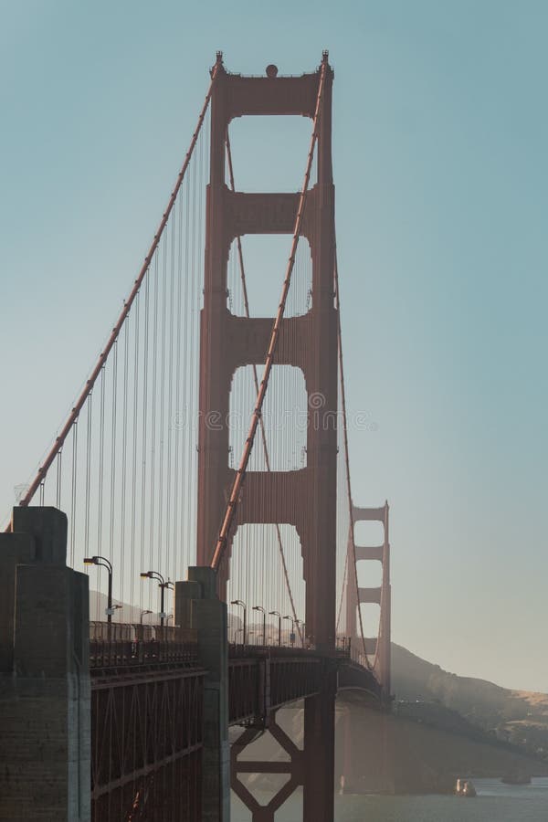 The Golden Gate Bridge stock photo. Image of bridge - 122557680