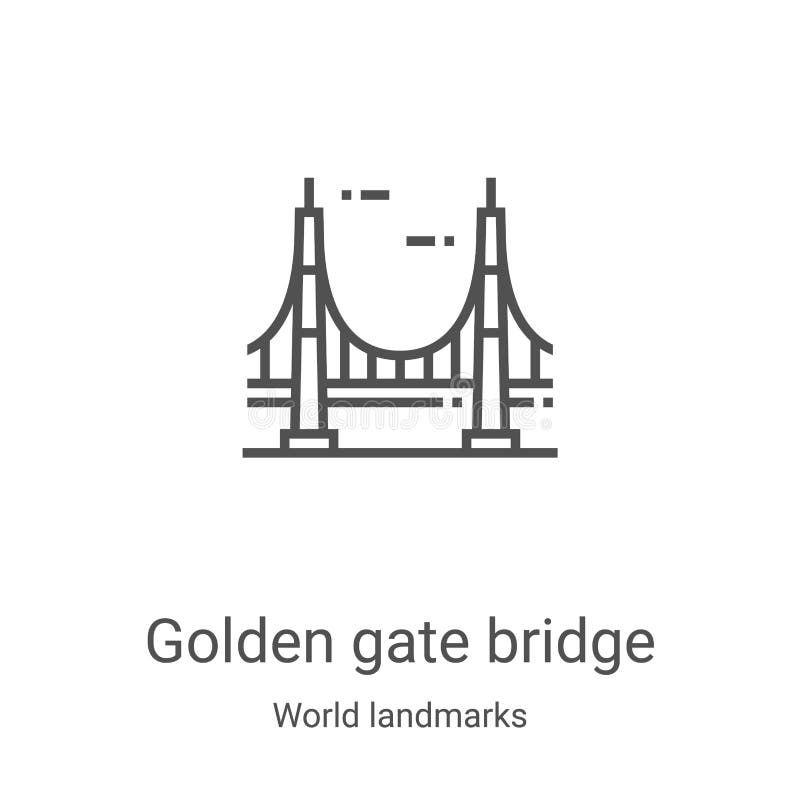Golden Gate Bridge Logo Stock Illustrations – 622 Golden Gate Bridge ...