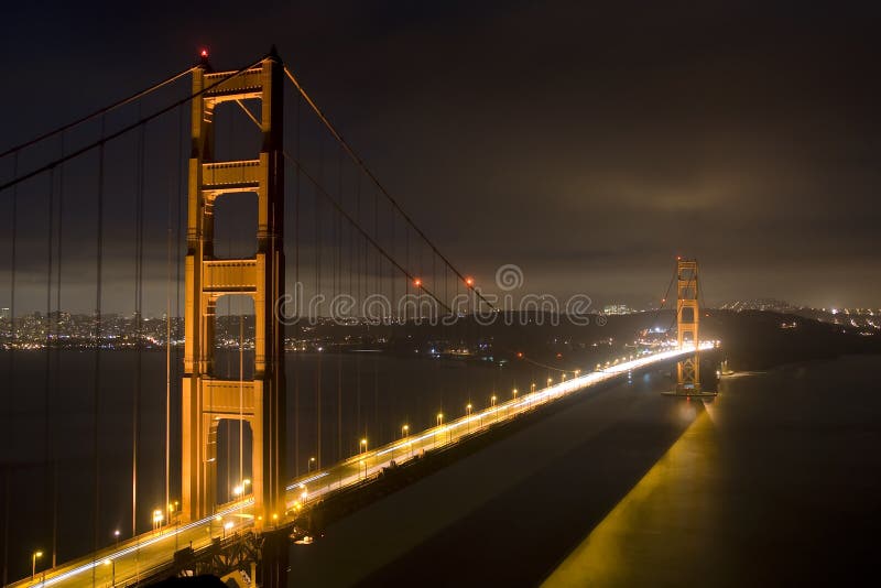 Golden Gate Bridge in San Francisco Stock Image - Image of sunrise ...