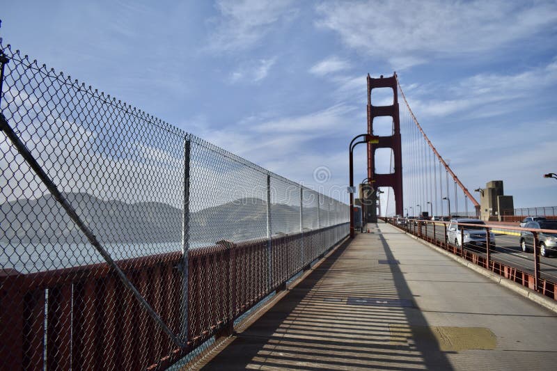 The Iconic Golden Gate Bridge 52 Stock Photo - Image of strauss, long ...