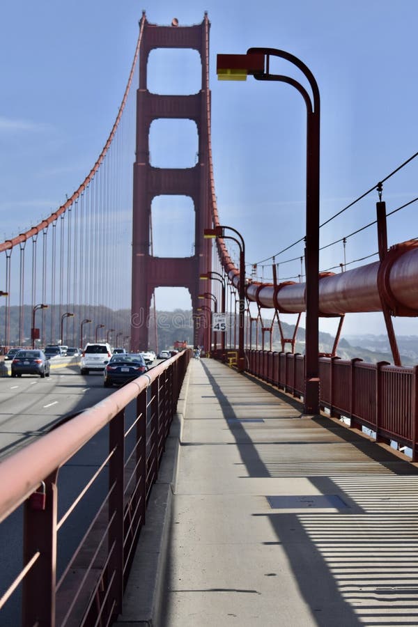 The Iconic Golden Gate Bridge 10 Stock Photo - Image of color, bridges ...