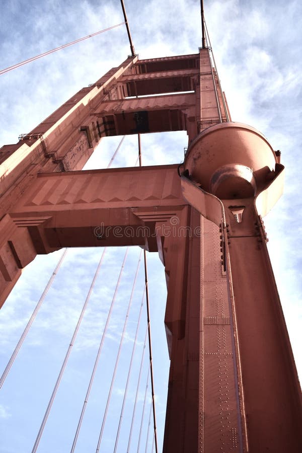 The Iconic Golden Gate Bridge 4 Stock Image - Image of october, world ...