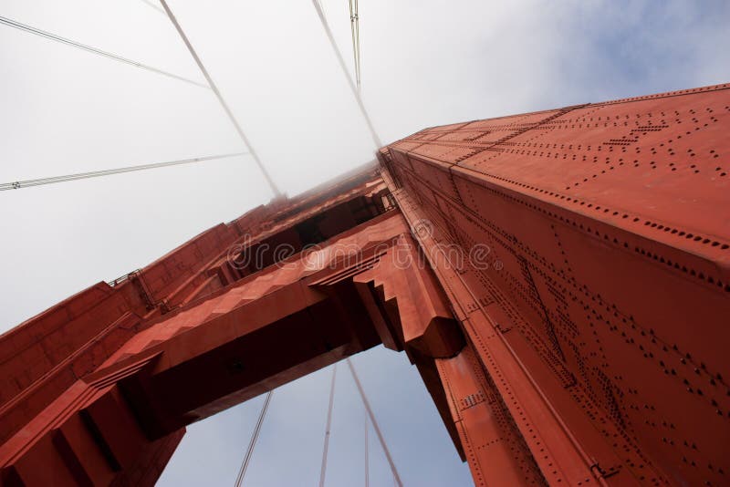 Golden Gate Bridge rivets stock image. Image of structure - 54231851