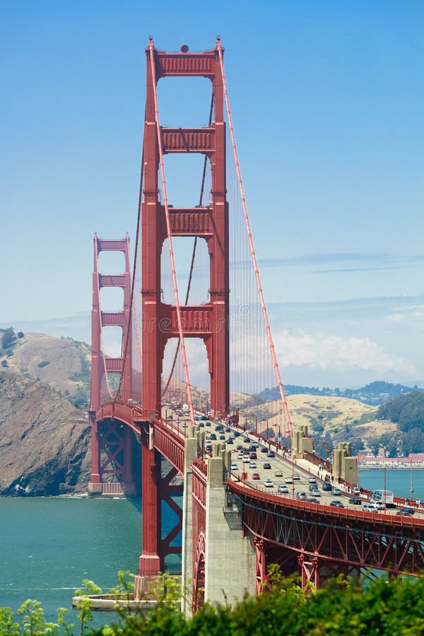 Golden Gate Bridge, San Francisco Editorial Stock Image - Image of ...