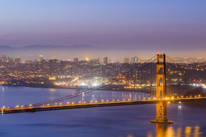 Golden Gate Bridge, SFO stock photo. Image of pacific - 47837874