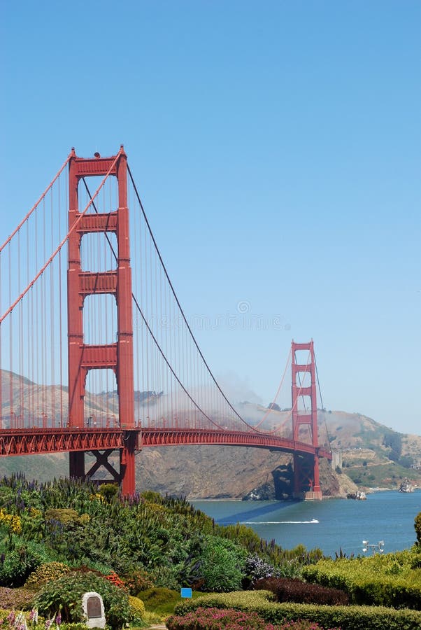 Golden Gate Bridge, USA stock photo. Image of landmark - 5516104