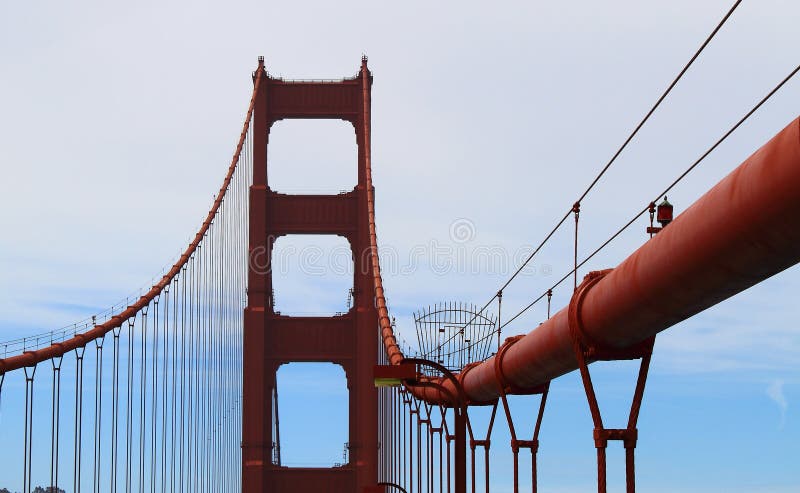 Golden Gate Bridge stock photo. Image of powerful, historic - 41880638