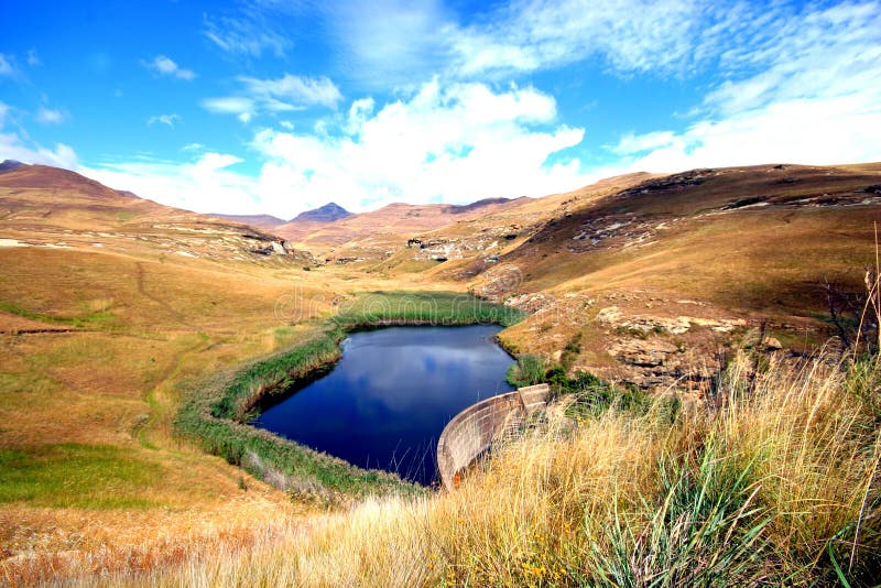 Golden Gate Highlands National Park Stock Photo - Image of environment ...