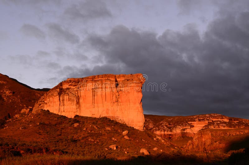 Golden Gate Mountain stock photo. Image of landscape - 90650614