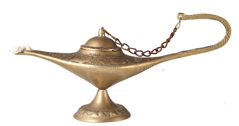 Genie Lamp stock image. Image of genie, lantern, lamp - 18357329