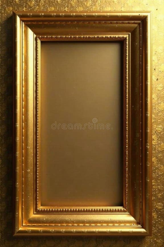 Golden Geometric Frame, Sharp Angles, Thin Lines , Design, Lines ...