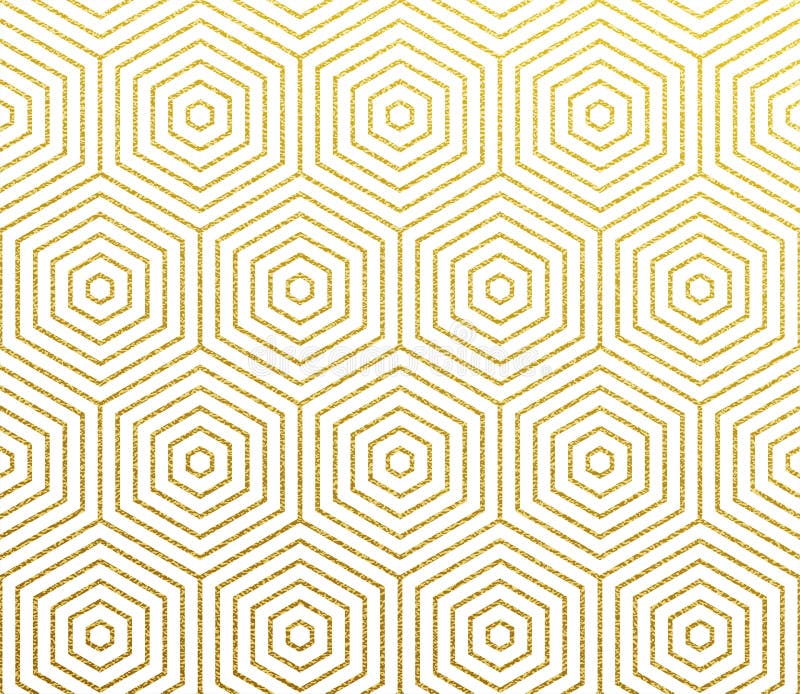 Geometric Gold Abstract Vector Pattern Background Stock Vector ...