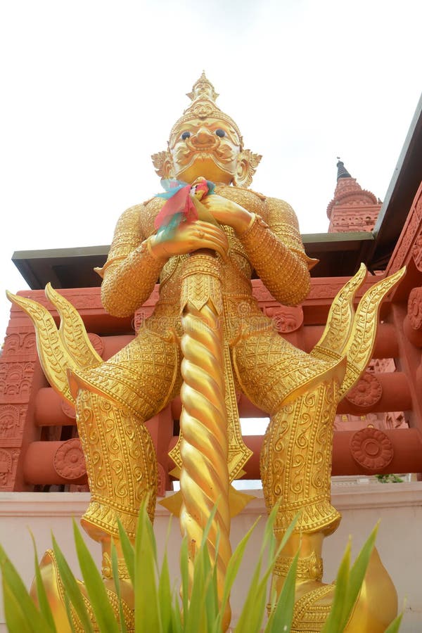 Golden Giant stock image. Image of culture, religious - 42889137